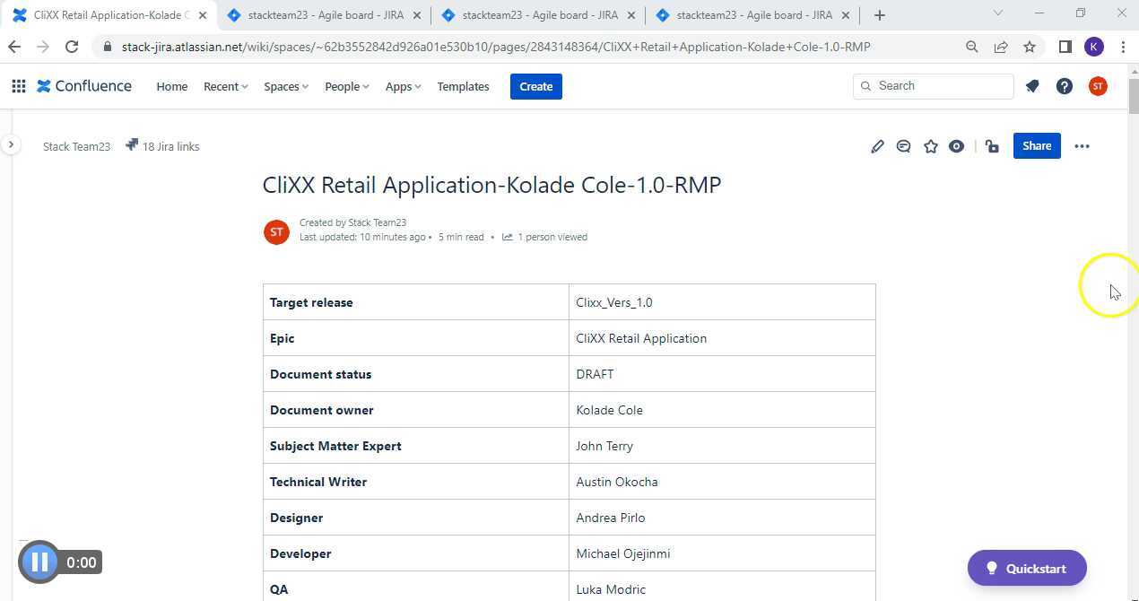 CliXX Retail - Kolade Cole