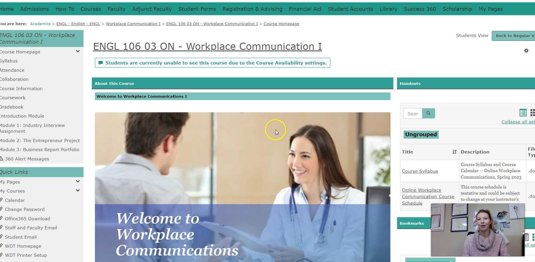 Workplace Communications Welcome Video