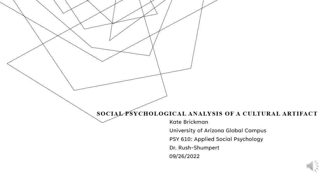 Cultural Artifact Presentation