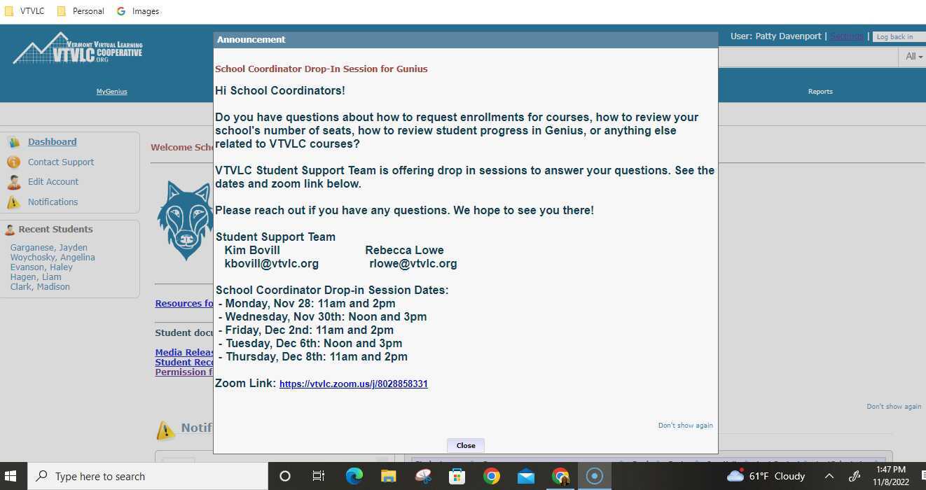 For Patty Springfield Genius