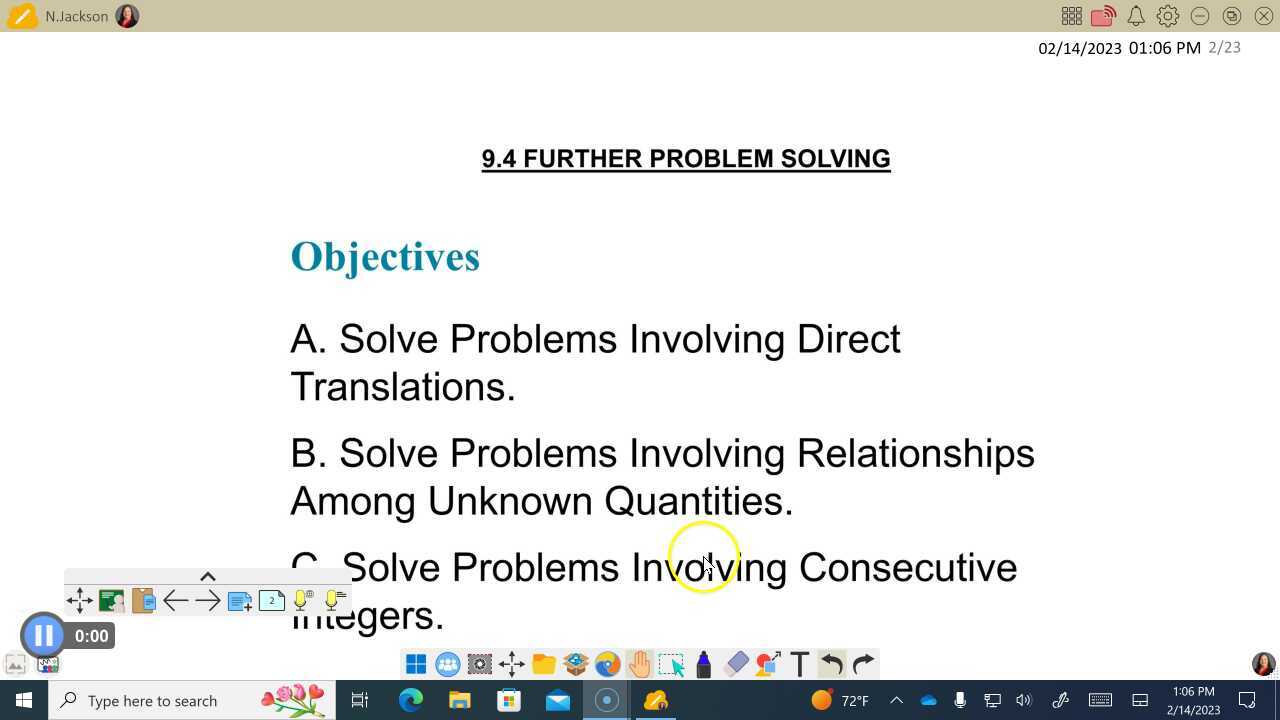 MTH098 9.4 (PART 1) 2.14.23