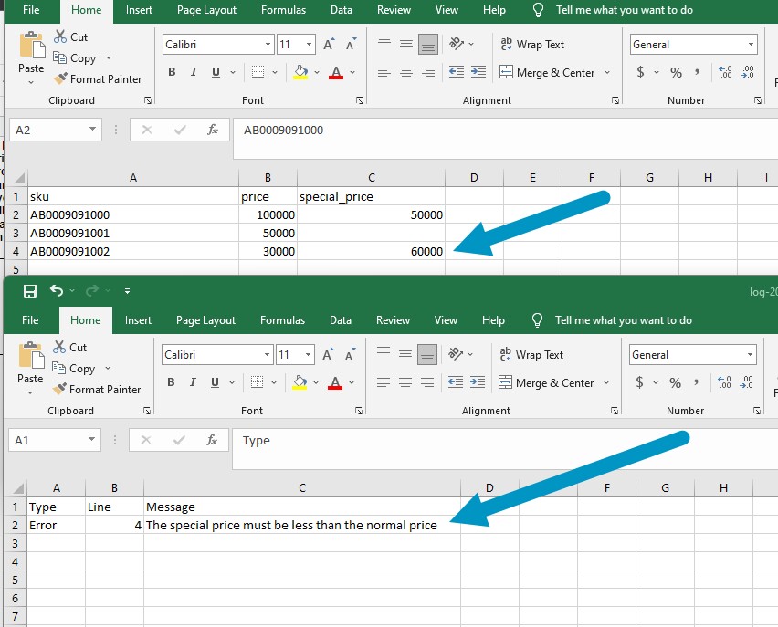 Snip - OMS - Fixing all about bulk product tools upload - Internal QA ...