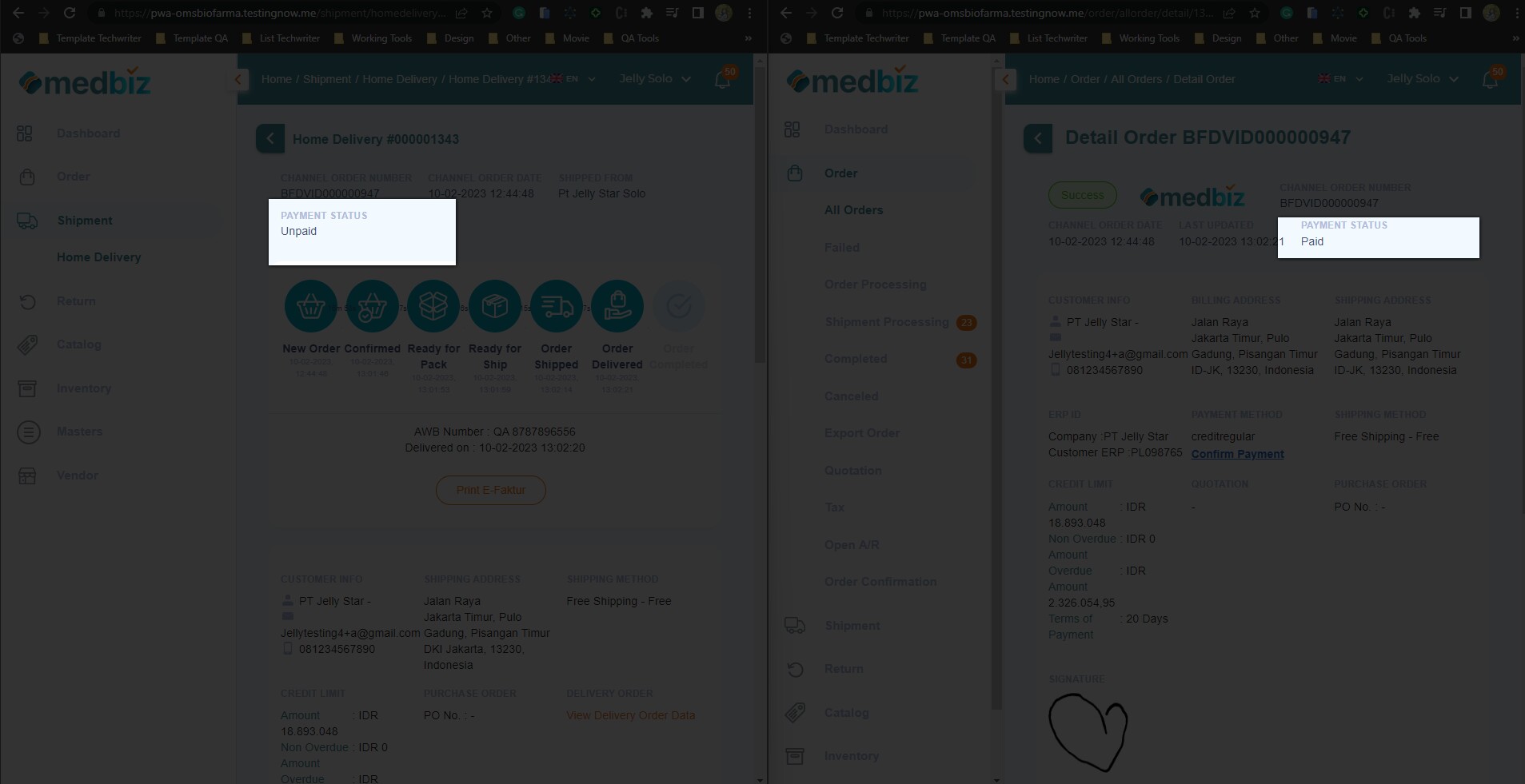 Snip - Home Delivery #1343 - Google Chrome