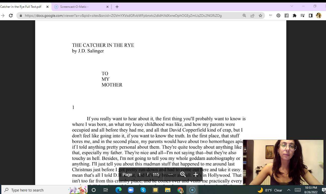 Iconic Introductions: Mini Lesson