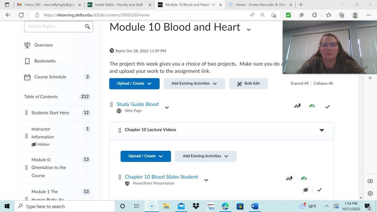 Delta 101 810 week 10