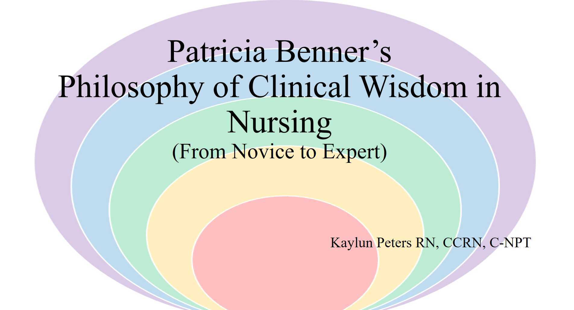Patricia Benner: Philosophy of Clinical Wisdom in Nursing