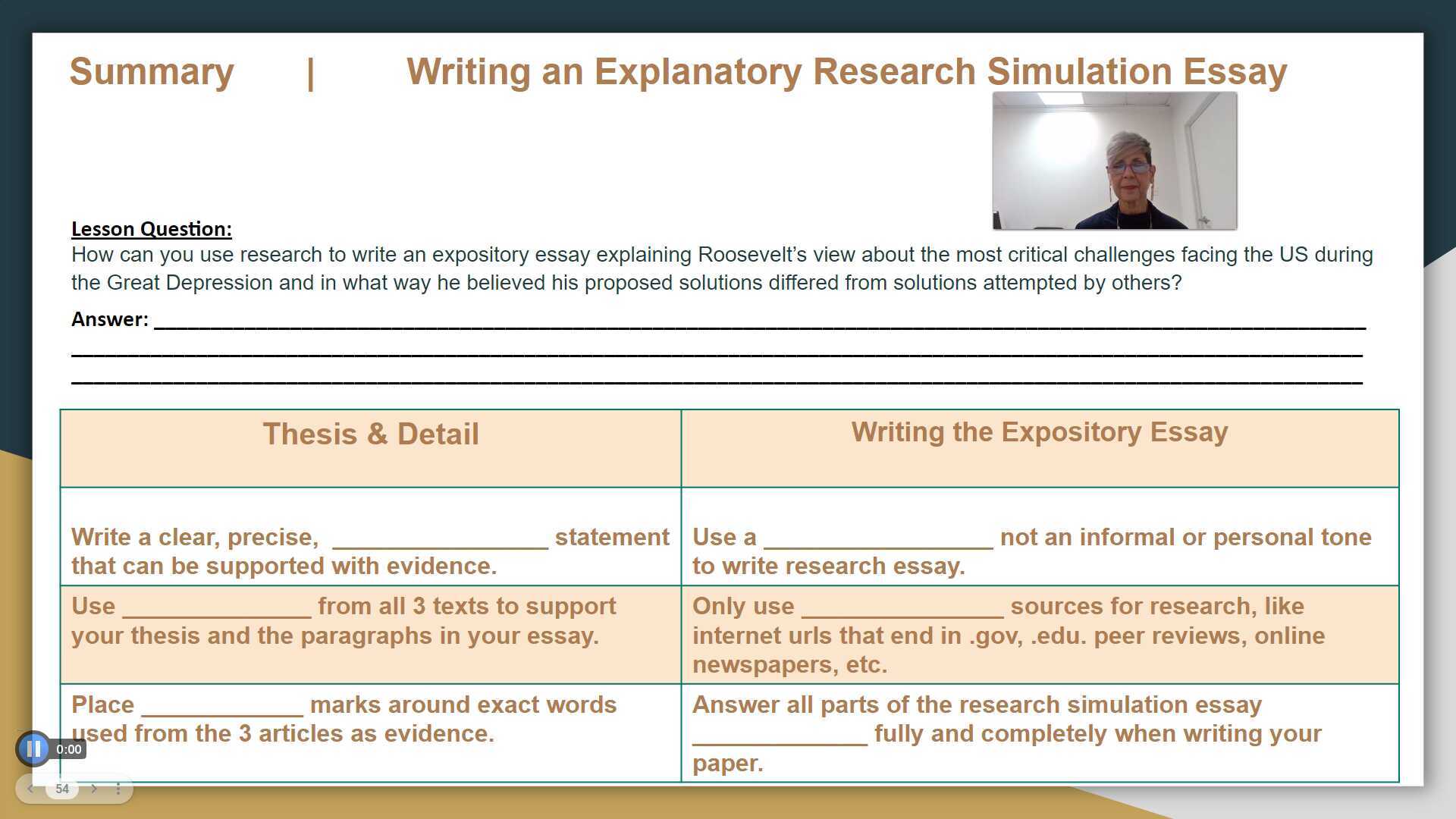 Slide 15 RST Summary Writing An Explanatory Research Simulation Essay Slide 15 RST Summary Writing An Explanatory Research Simulation Essay
