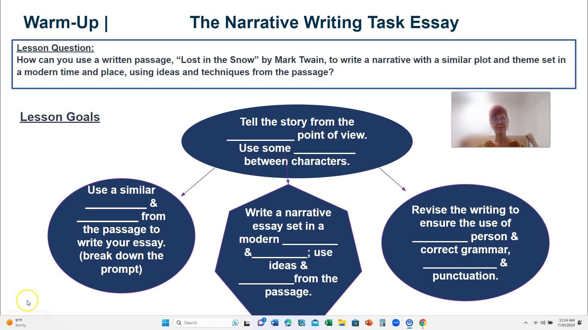 EII NWT (Slide 2) Warm-up The NWT