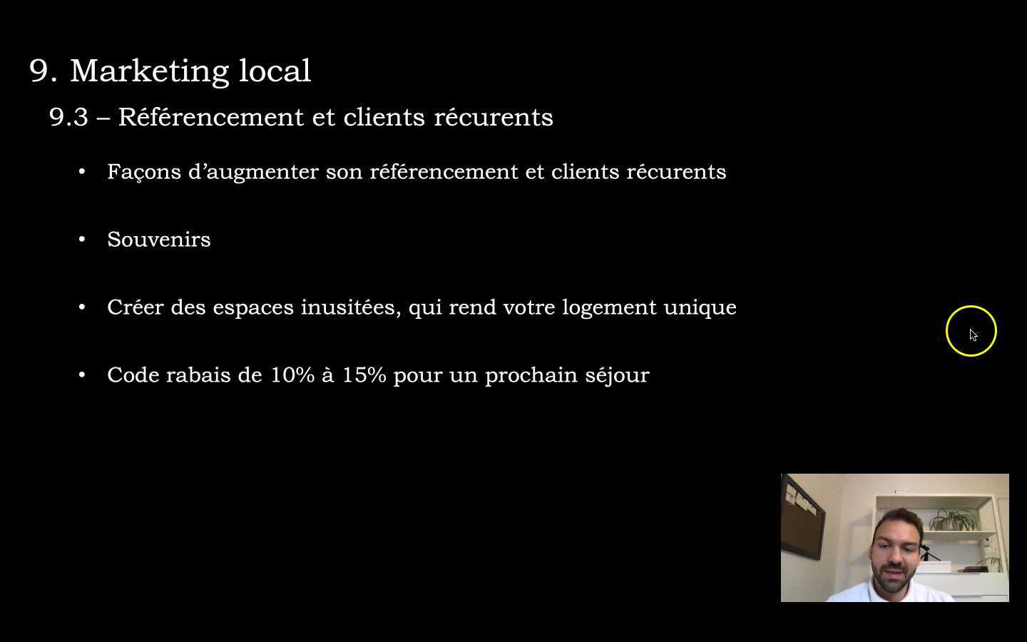 referencement et clients recurents
