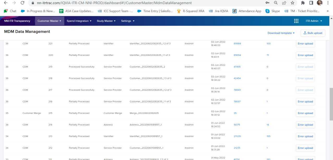 NNI Interface check MDMSIC - 02.06.2022