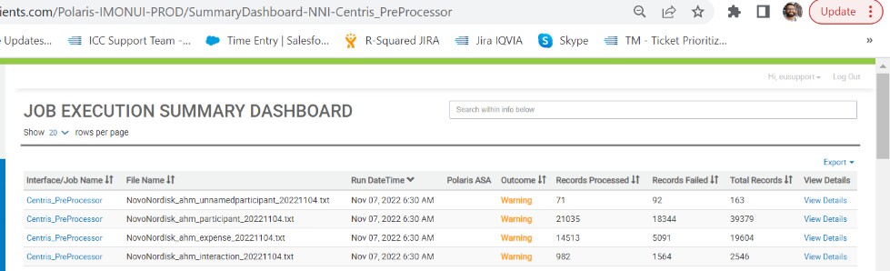 Snip - Interface Monitor - SummaryDashboard-Centris_PreProcessor ...