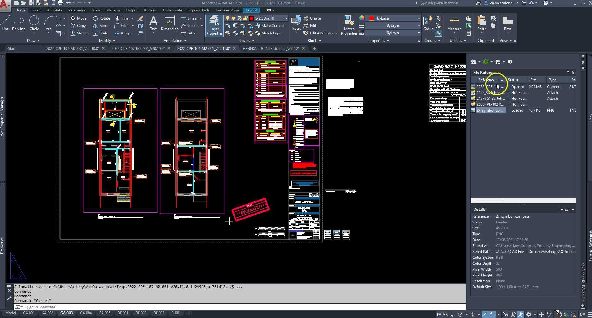Plot/printing drawings