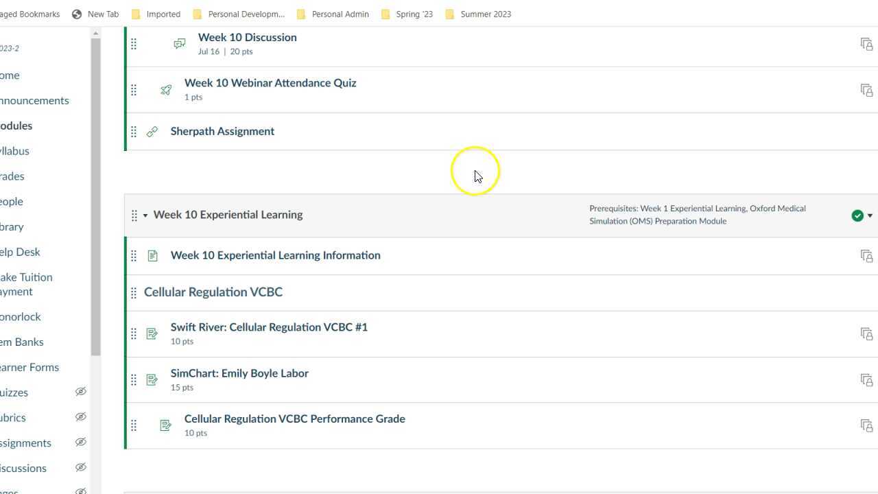 Wk 10 EL Announcement