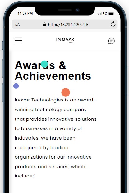 Snip - Awards and Achievements Inovar Tech - Google Chrome