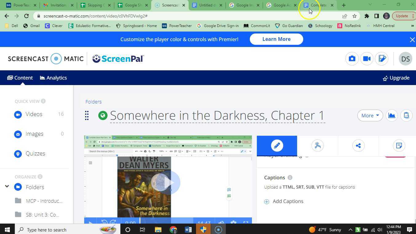 Chapter 3: Somewhere in the Darkness