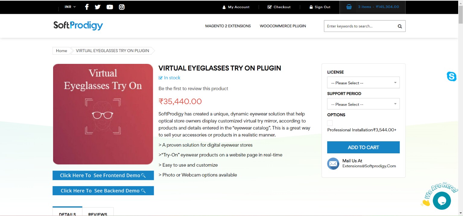 Snip - Virtual Eyeglasses Try-On Plugin l Try Your Glasses Online ...