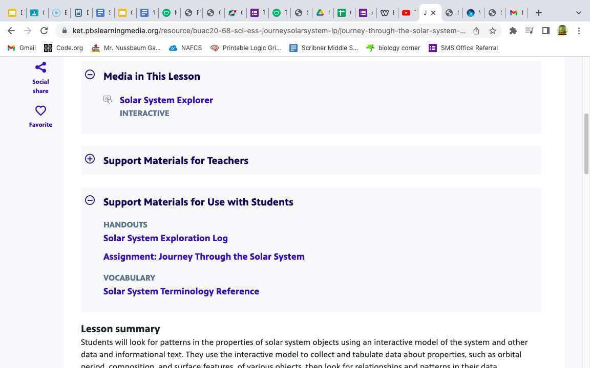 Solar System Explorer