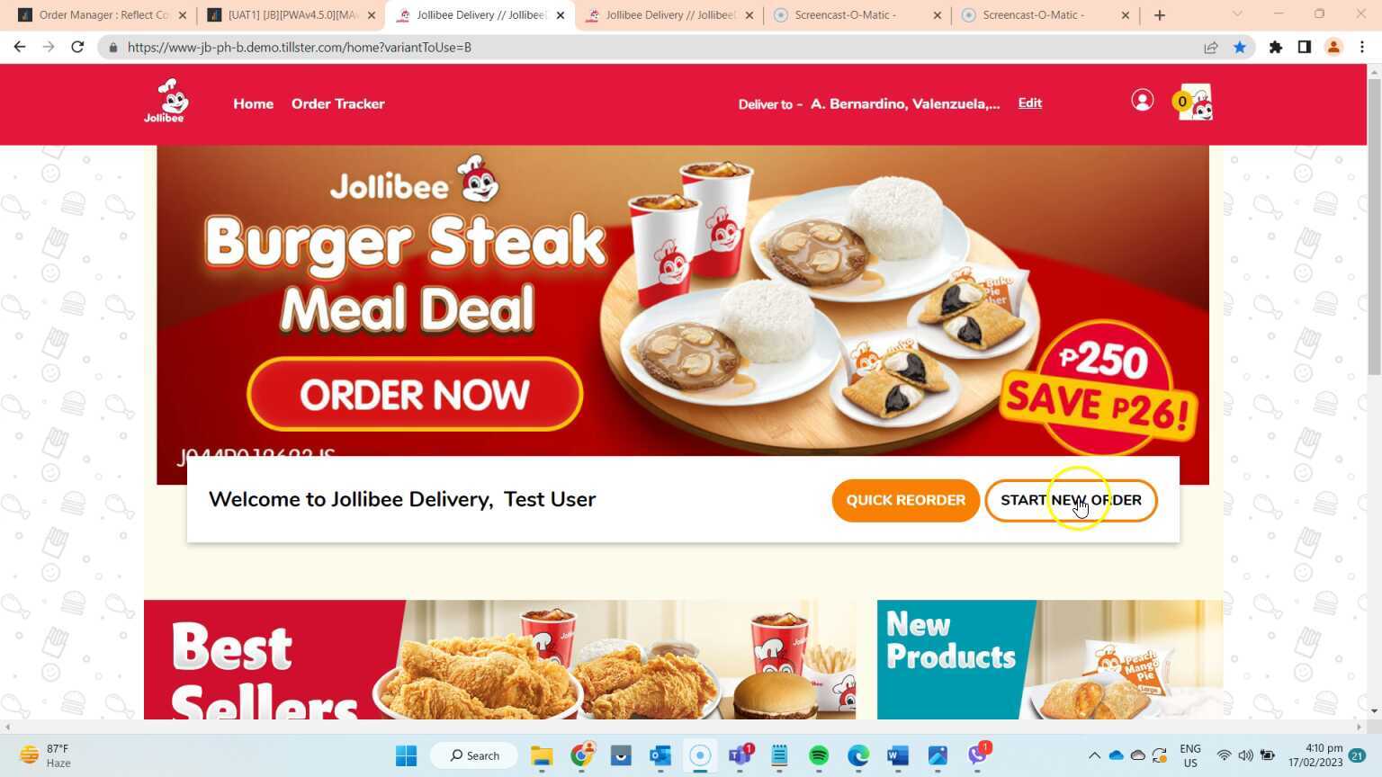Receipts - Summary, Tracker, History, OM and OCC