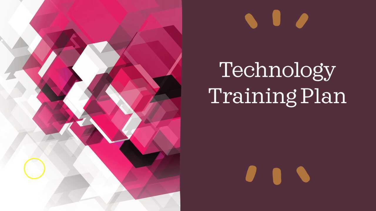 Tech Training Plan Pres