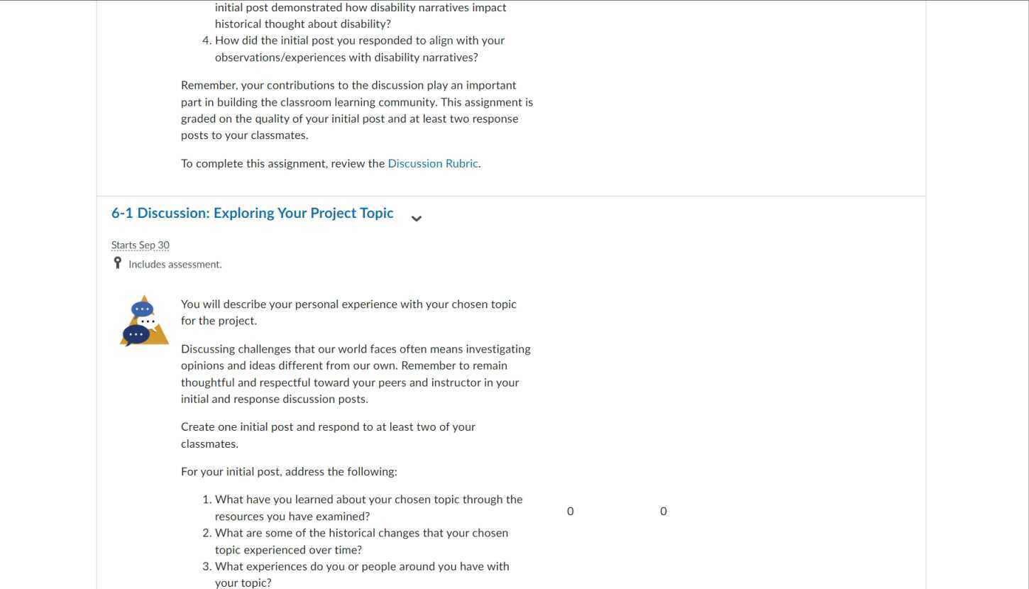 HIS 217, 6-1 Discussion, Guidelines