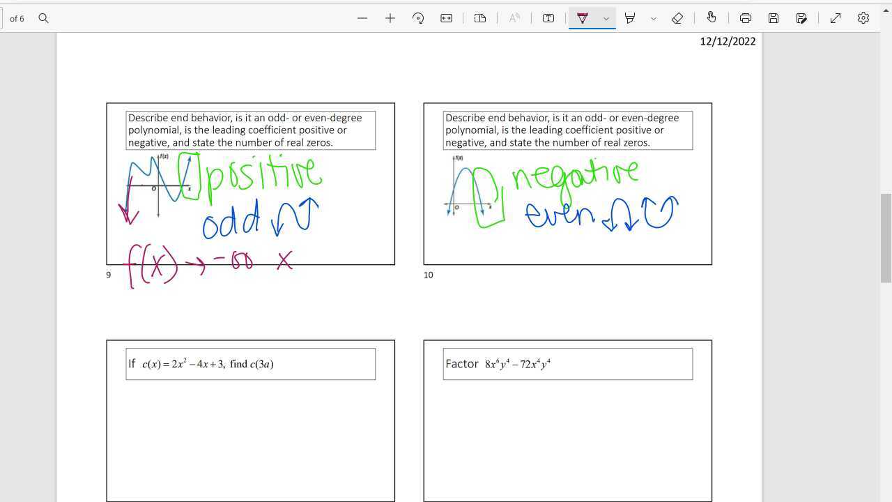 alg 2 ch 4 review part 2