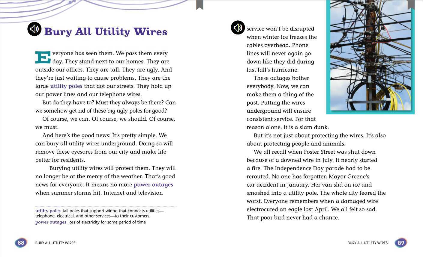 Bury All Utility Wires
