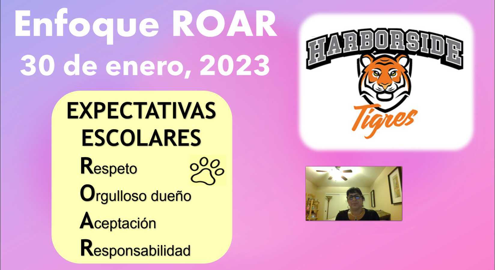 Enfoque ROAR 30 De Enero 2023 Enfoque ROAR 30 De Enero 2023