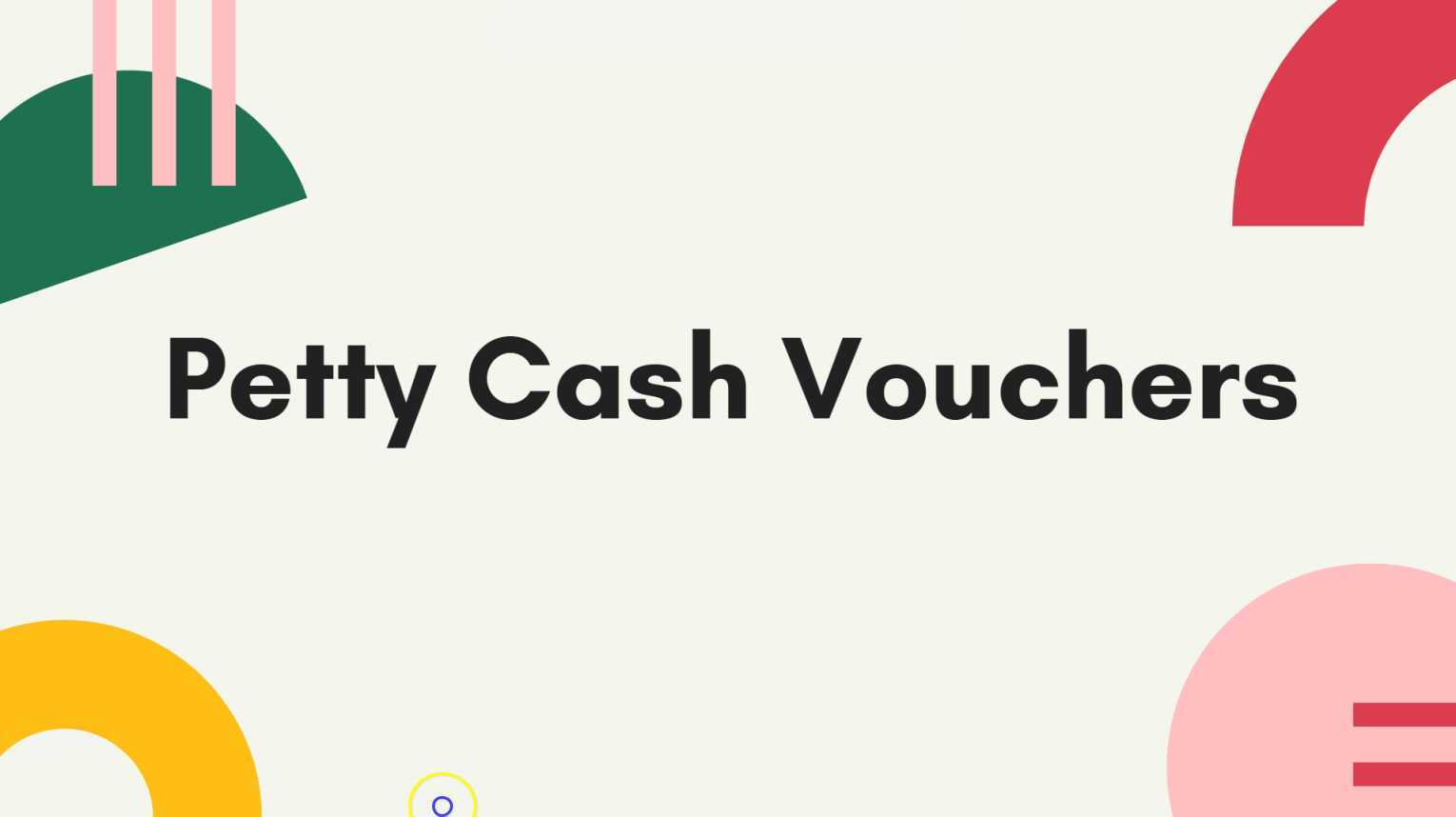Petty Cash