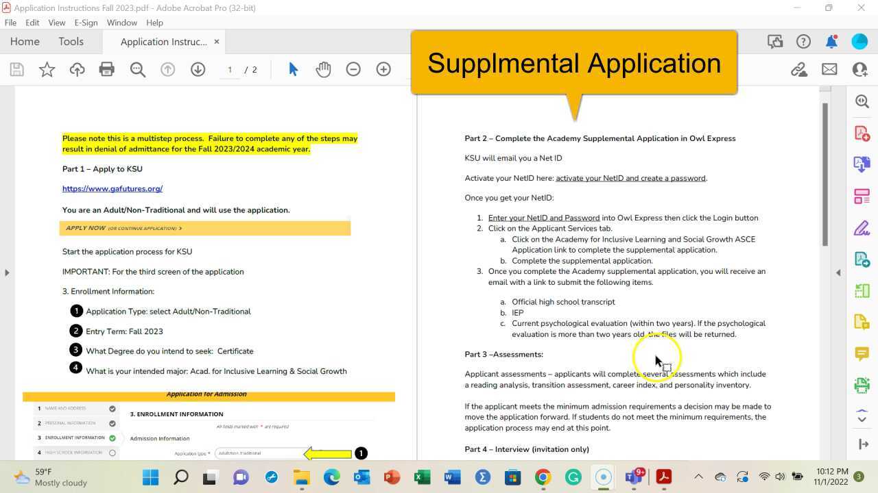 Application Tutorial