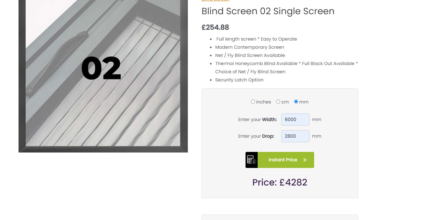 Snip - Blind Screen 02 Single Screen - Blind Screen - The Ultimate All ...