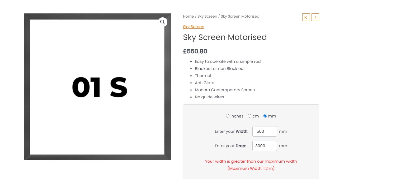 Snip - Sky Screen Motorised - Blind Screen - The Ultimate All In 1 ...