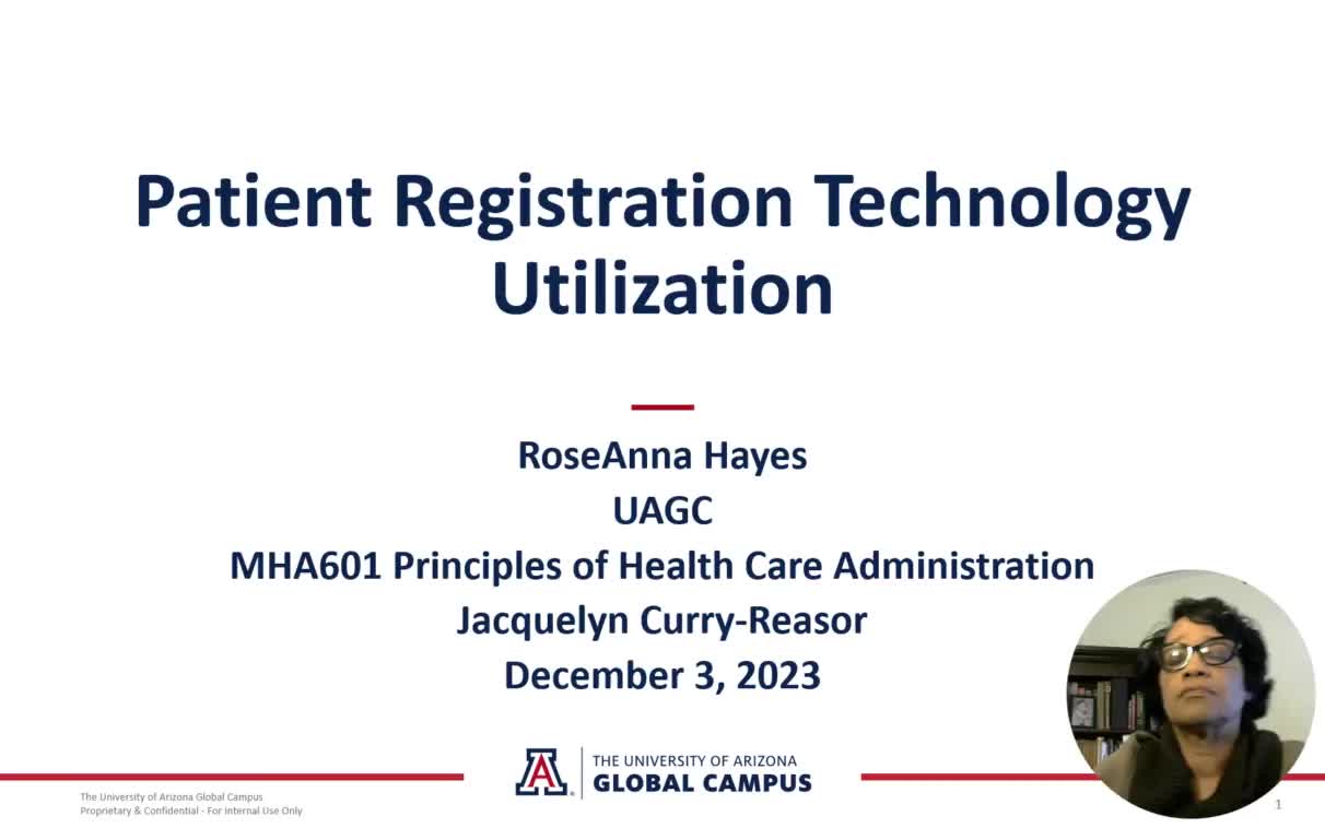 Patient Registration Technology