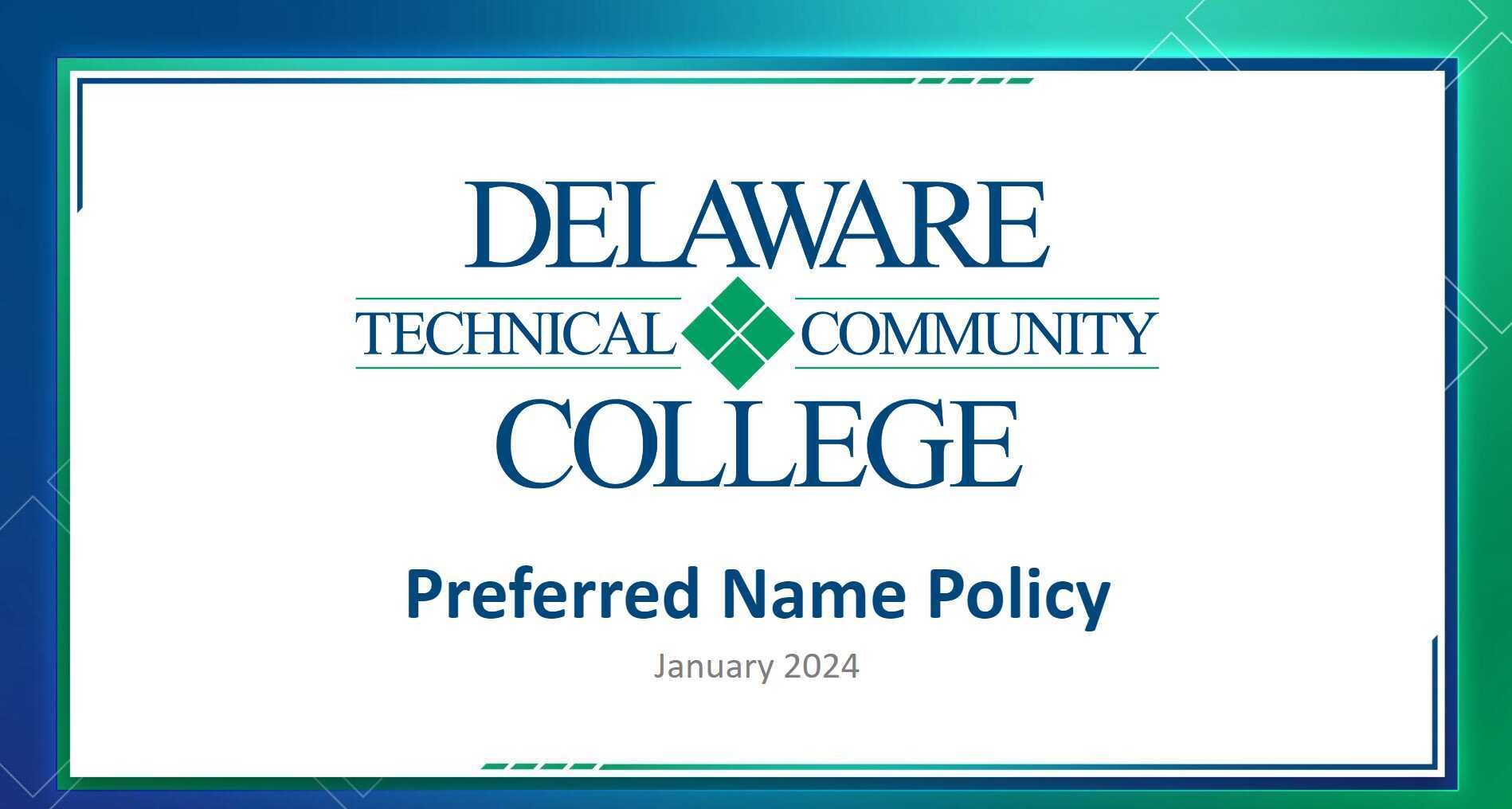 Preferred Name Training Jan 2024
