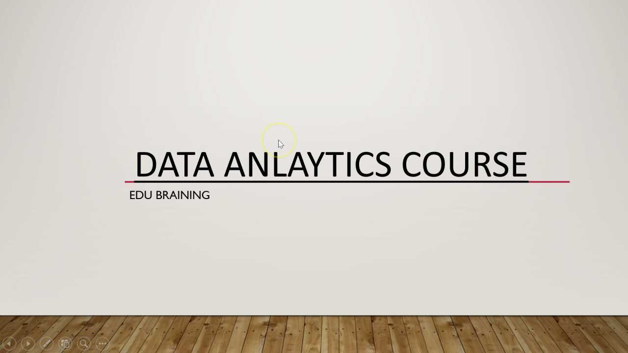 What do you learn in Data Analytics using Excel?