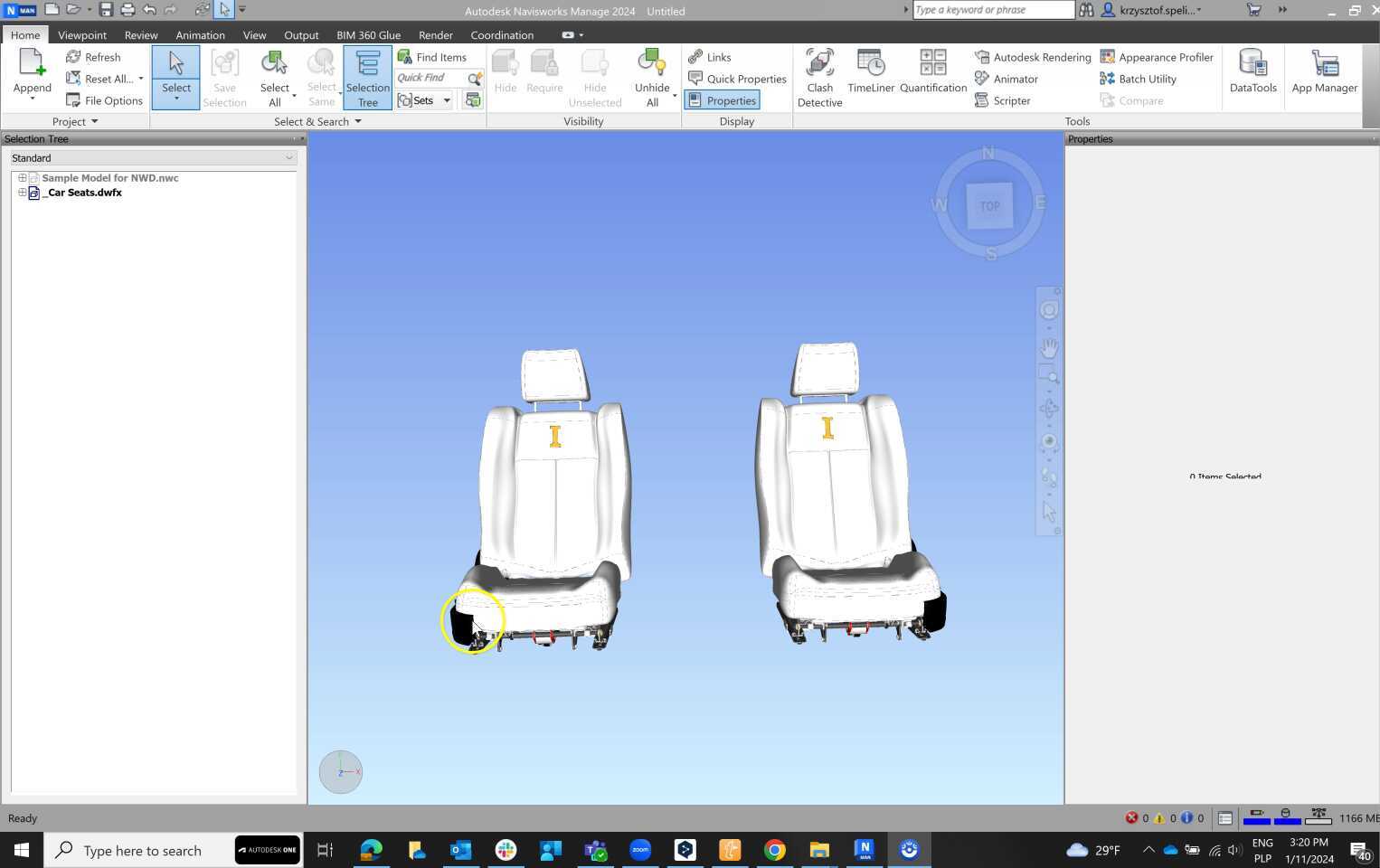 DWFX file rotation in Navisworks