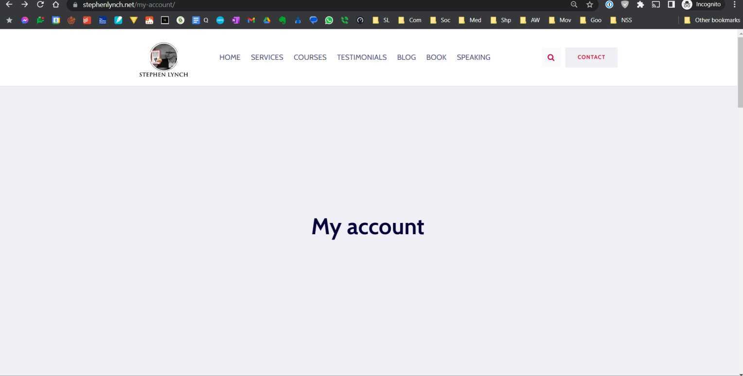 How to view content when enrolled in multiple courses